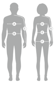Charte de grandeur - Boutique Mjardiner